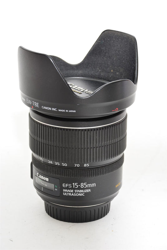 Used Canon 15-85mm F3.5-5.6 IS USM Lens – Cambrian Photography