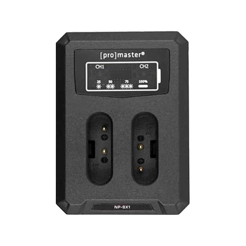 ProMaster Dual USB Charger Sony NP-BX1 – Cambrian Photography
