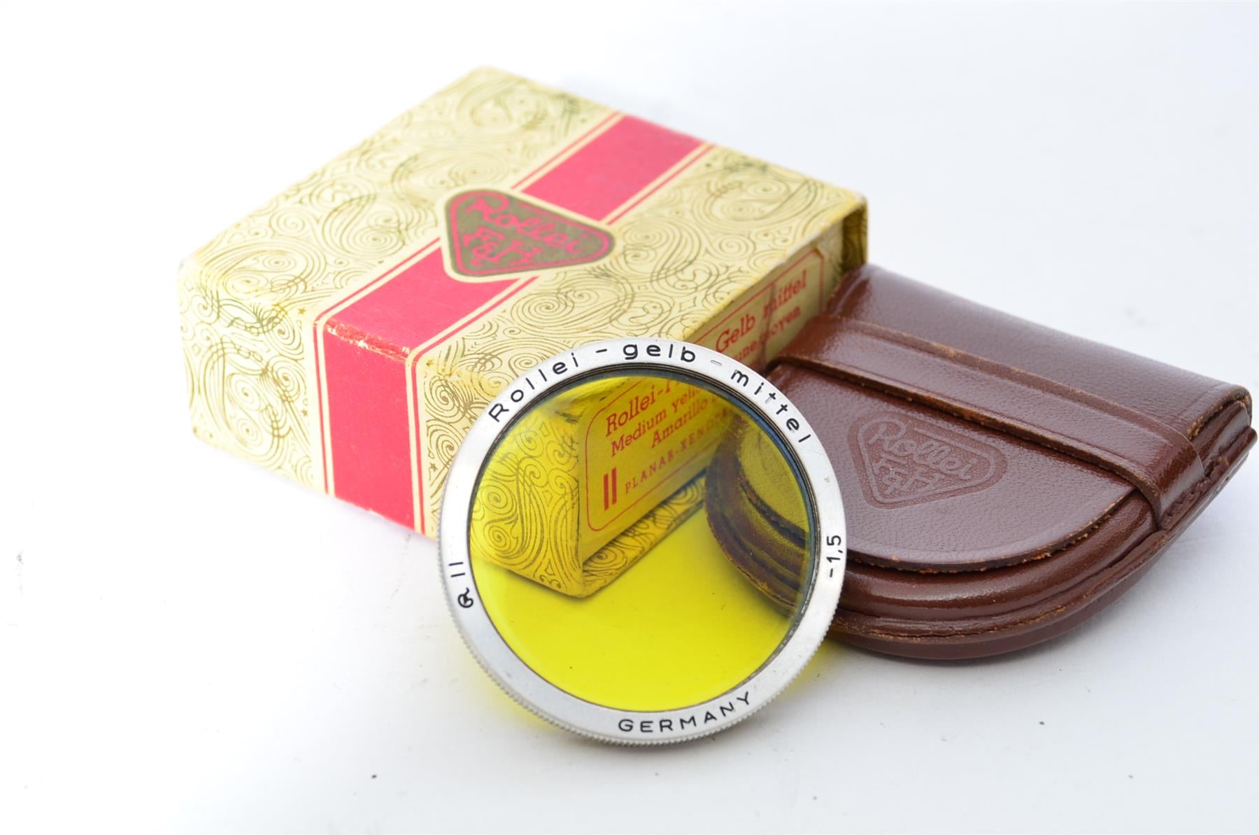Used Rollei Gelb Mittel Bay II Yellow Filter – Cambrian Photography