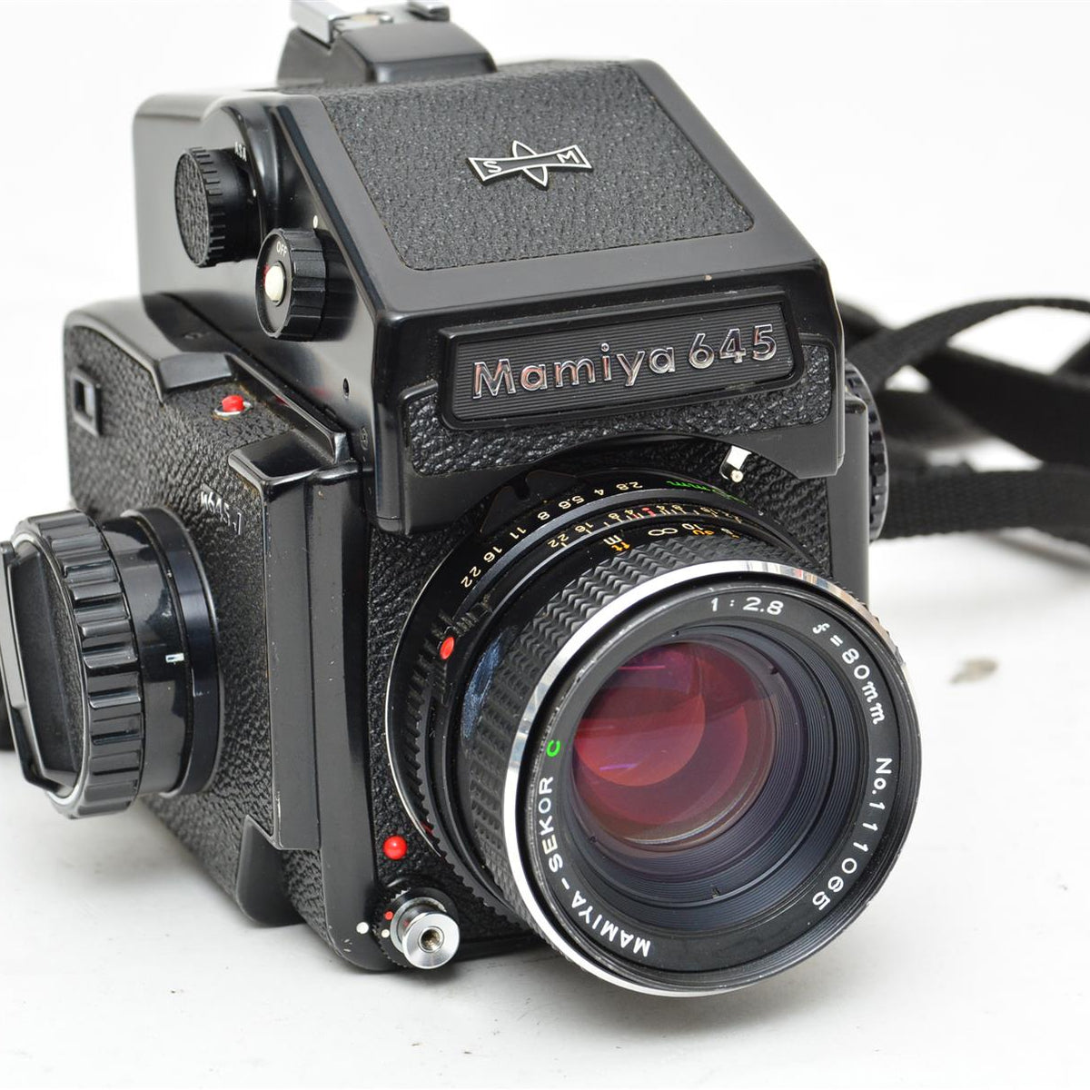 Used Mamiya 645J with 80mm Lens & Prism - Pre-Owned – Cambrian Photography