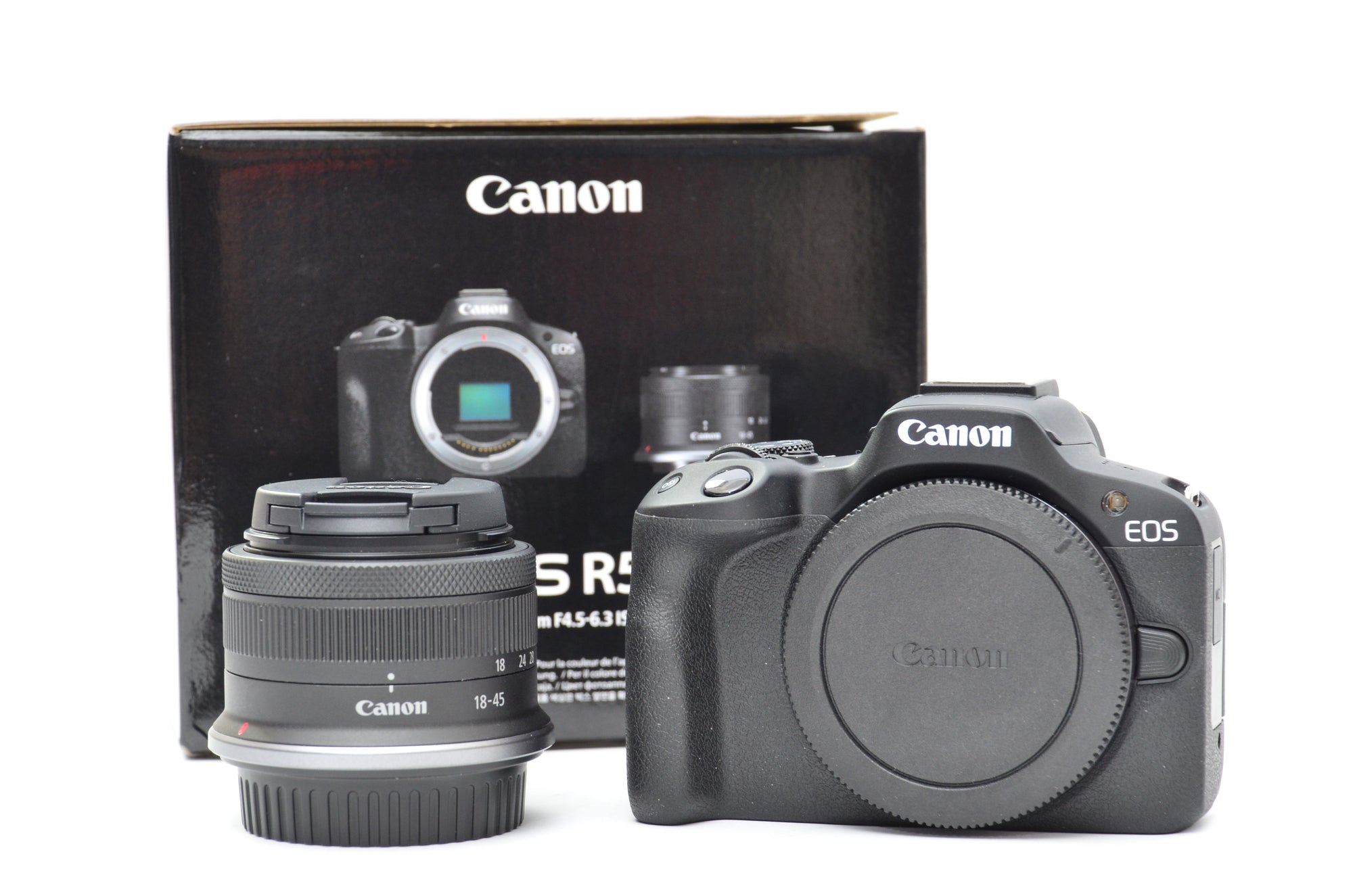 Used Canon R50 RF-S 18-45mm F4.5-6.3 IS STM KIT – Cambrian Photography