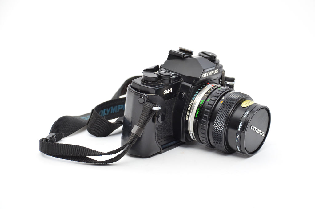 Used Olympus OM-3 Camera with 35-70mm Lens – Cambrian Photography