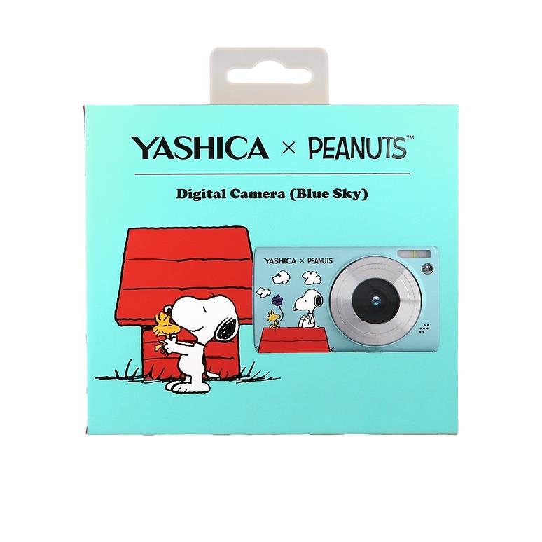 Yashica X Peanuts Sky Blue Digital Camera – Cambrian Photography