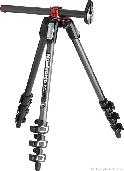 Manfrotto 190 Pro 4 Section Aluminum Tripod – Cambrian Photography